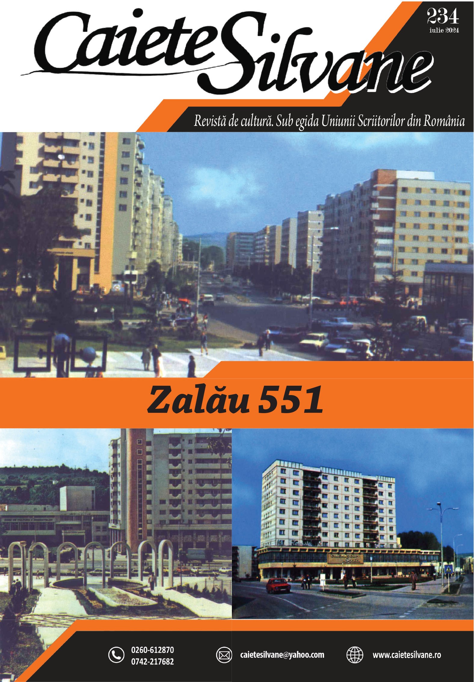 Revista Caiete Silvane, ediție dedicată Zalăului - Magazin Sălăjean